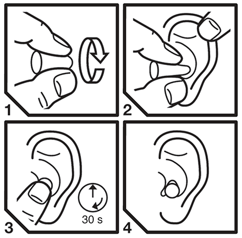 Specsavers Earplugs Instructions for Use | Specsavers UK